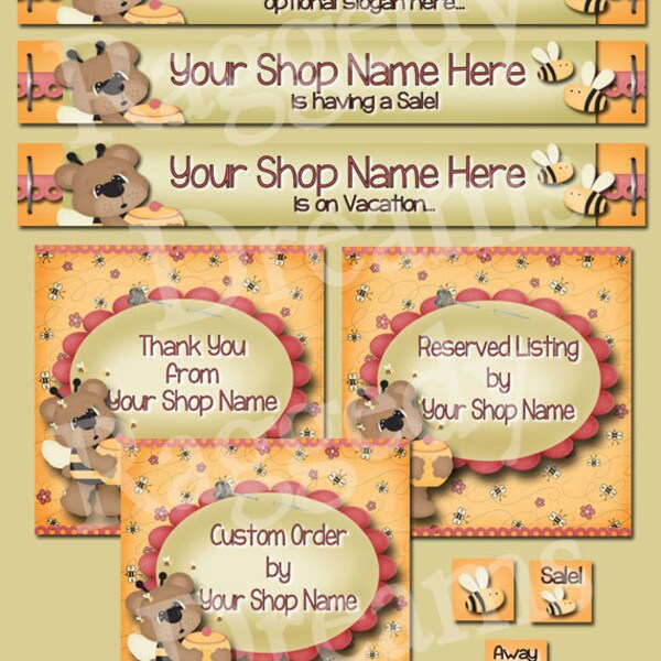 Cute Etsy Banner - Etsy