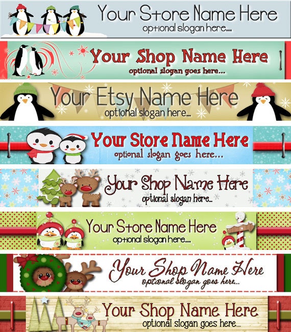 Shop Profile Photo Etsy Banner Design Etsy Shop Banner Premade Etsy ...