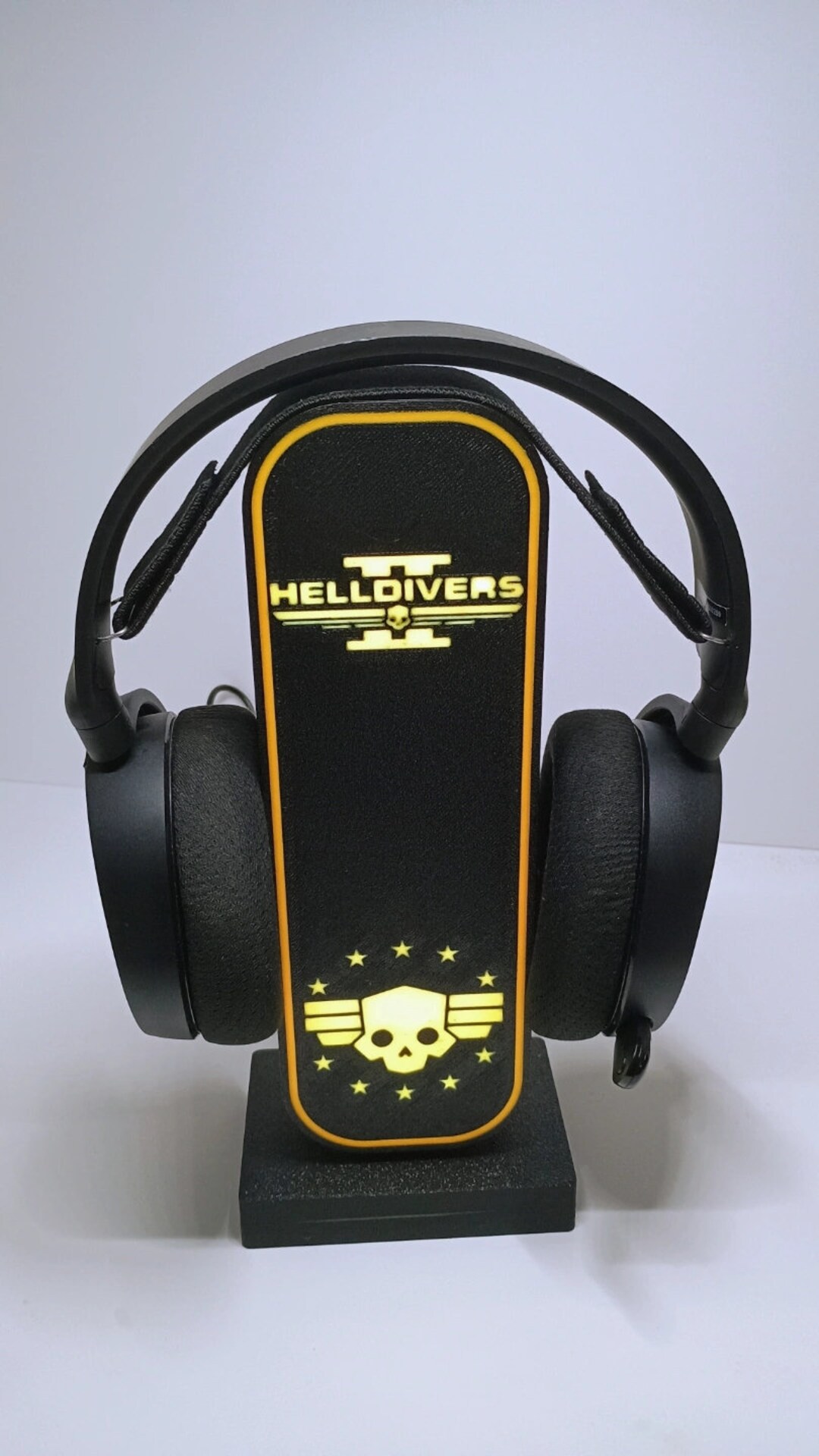 Helldivers 2 LED Lightbox Desk Stand Headphone / Headset Holder - Etsy