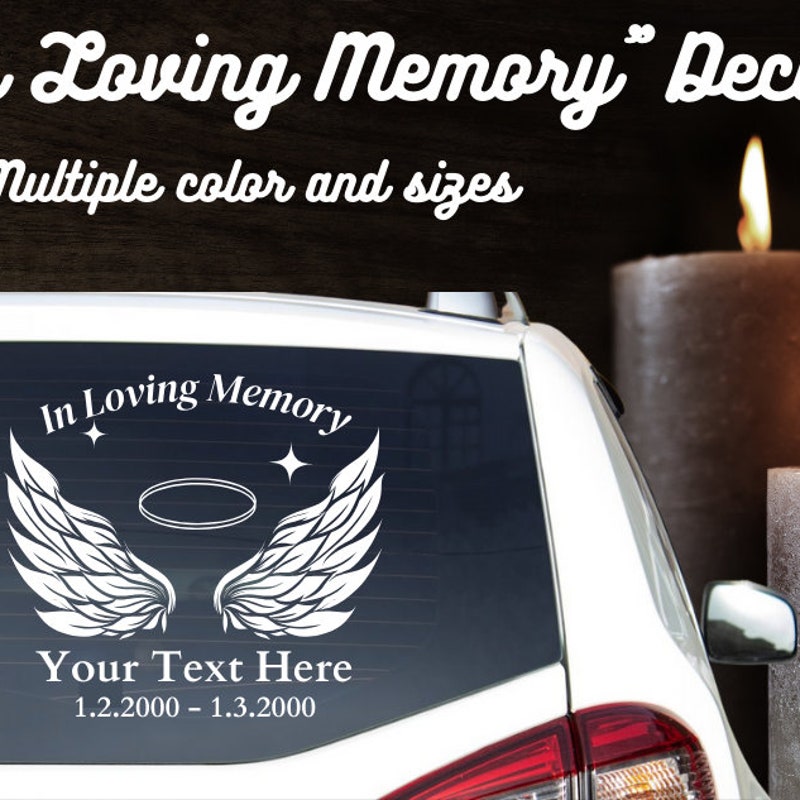 Rest in Peace Decal - Etsy