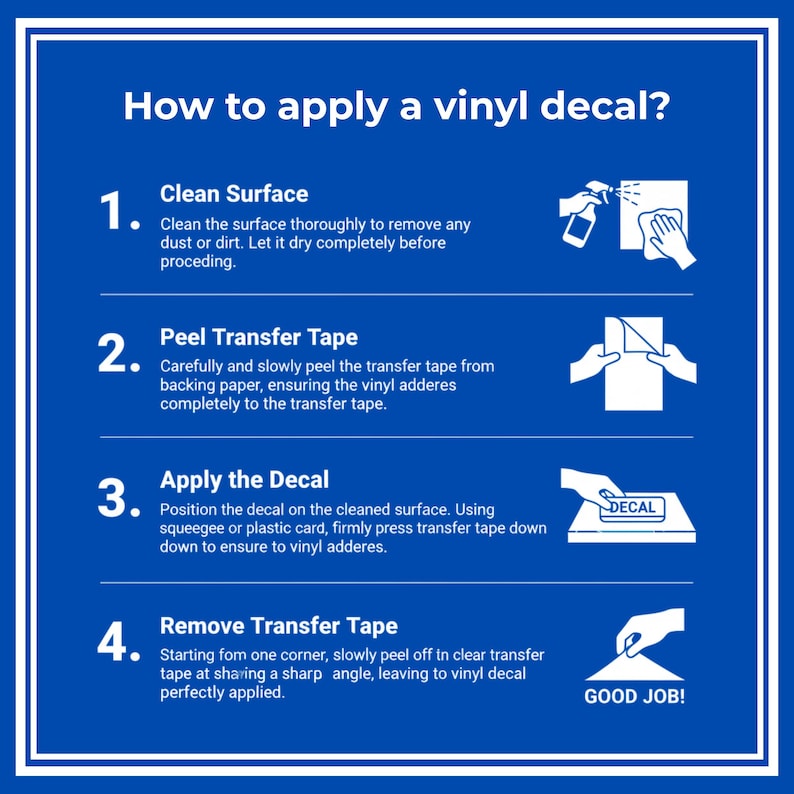Custom Vinyl Decals - Car, Bottle, Laptop, Window & Business Hours ...