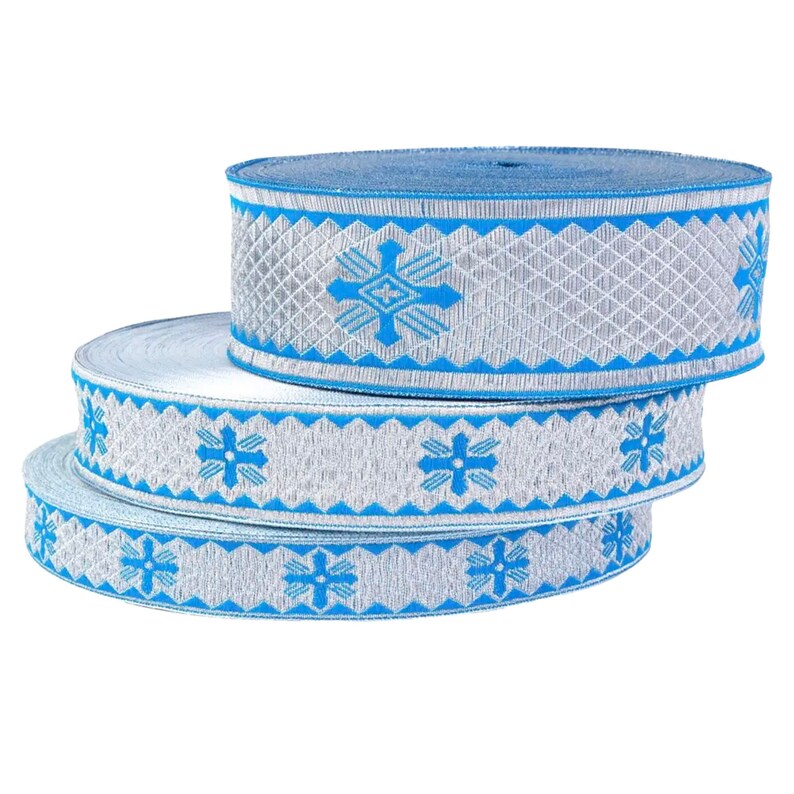 Vestment Ribbon, Liturgical Trim RADIANT, Gold Metallic Ribbon, Gallon ...