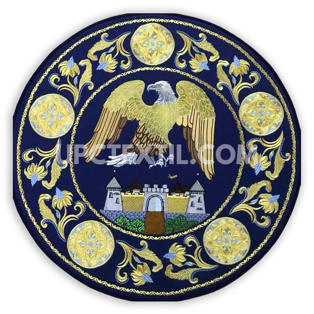 Full Embroidered Bishop Eagle. Bishop Orlets. Altar Item. Orthodox Rug ...