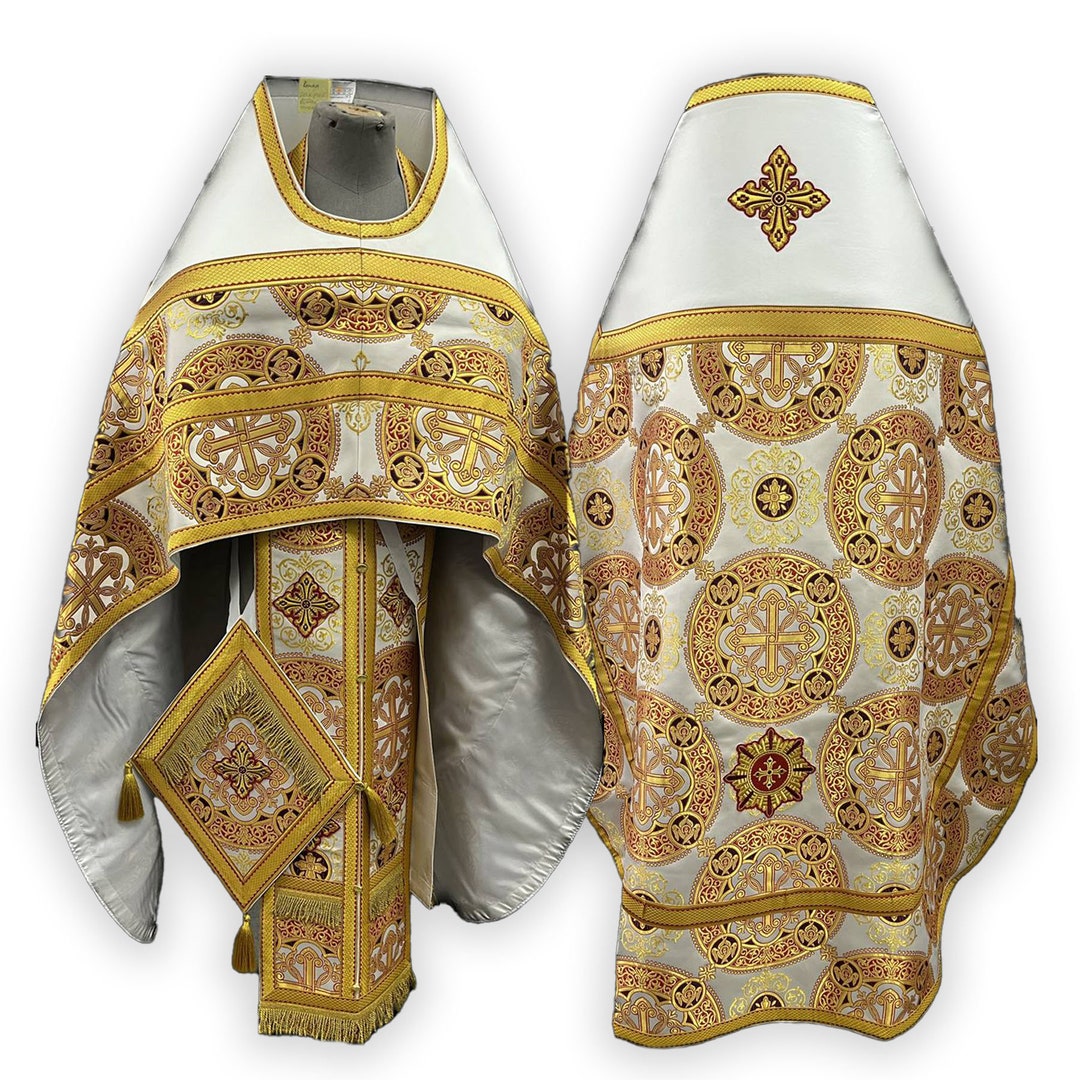 Priest Vestments Set. Liturgical Orthodox Vestments. Custom Priest ...