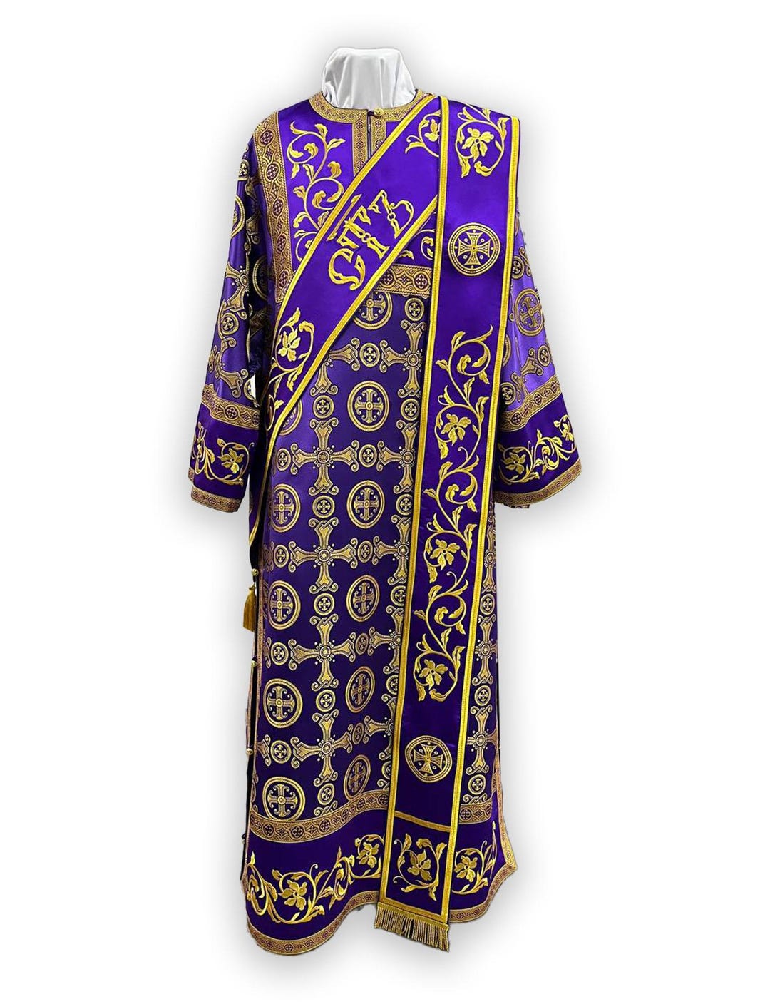 Purple Protodeacon Vestments. Embroiered Protodeacon's Vestments.deacon ...