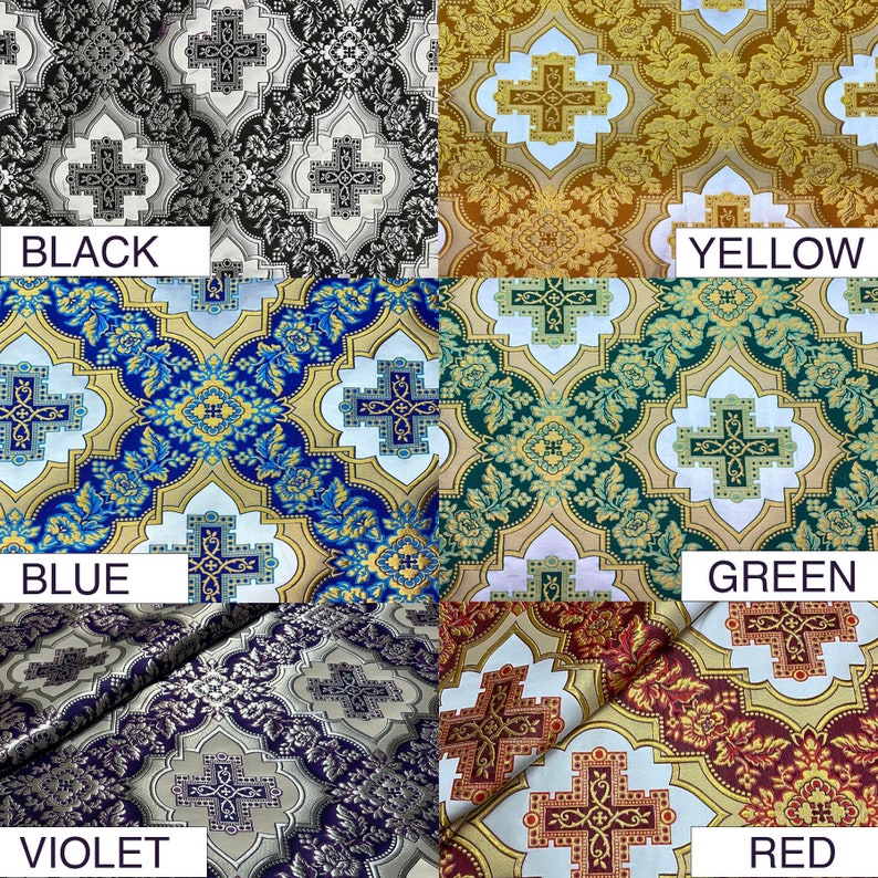 Bishops Gold Vestments. Premium Metallic Brocade. Bishop Set Vestment ...