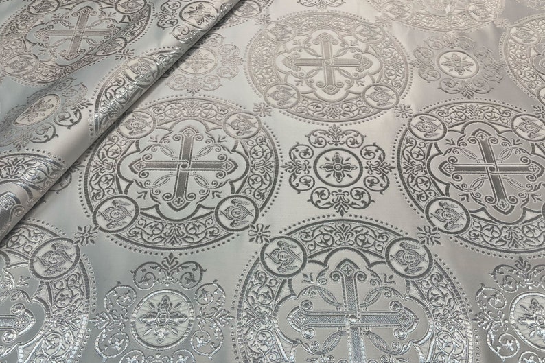 Metallic Liturgical Fabric, Orthodox Vestments,|cherubic|, Priest ...