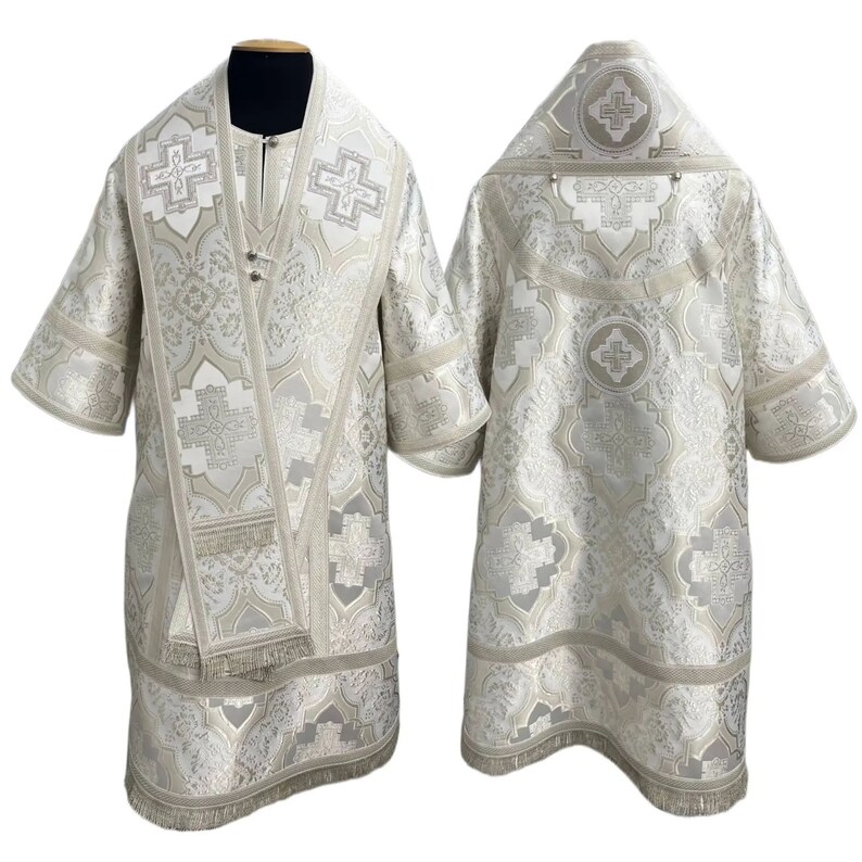 Bishops Gold Vestments. Premium Metallic Brocade. Bishop Set Vestment ...