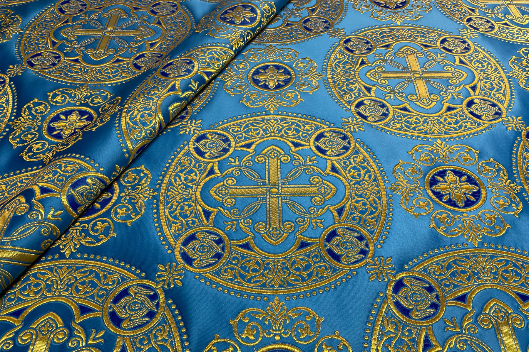 Metallic Liturgical Fabric, Orthodox Vestments,|cherubic|, Priest ...