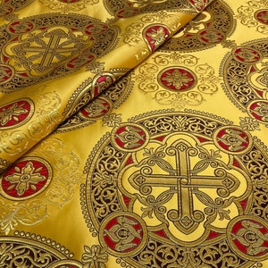 Metallic Liturgical Fabric, Orthodox Vestments,|cherubic|, Priest ...