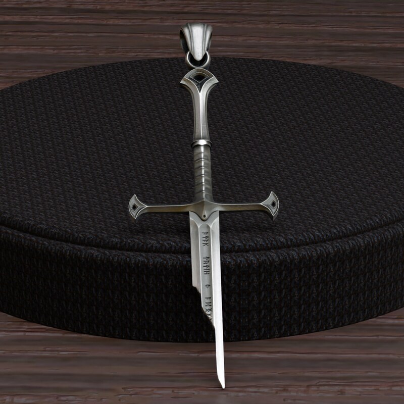 Sword Necklace - Etsy