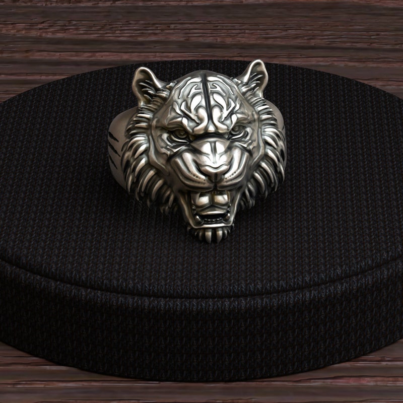 Tiger Ring - Etsy