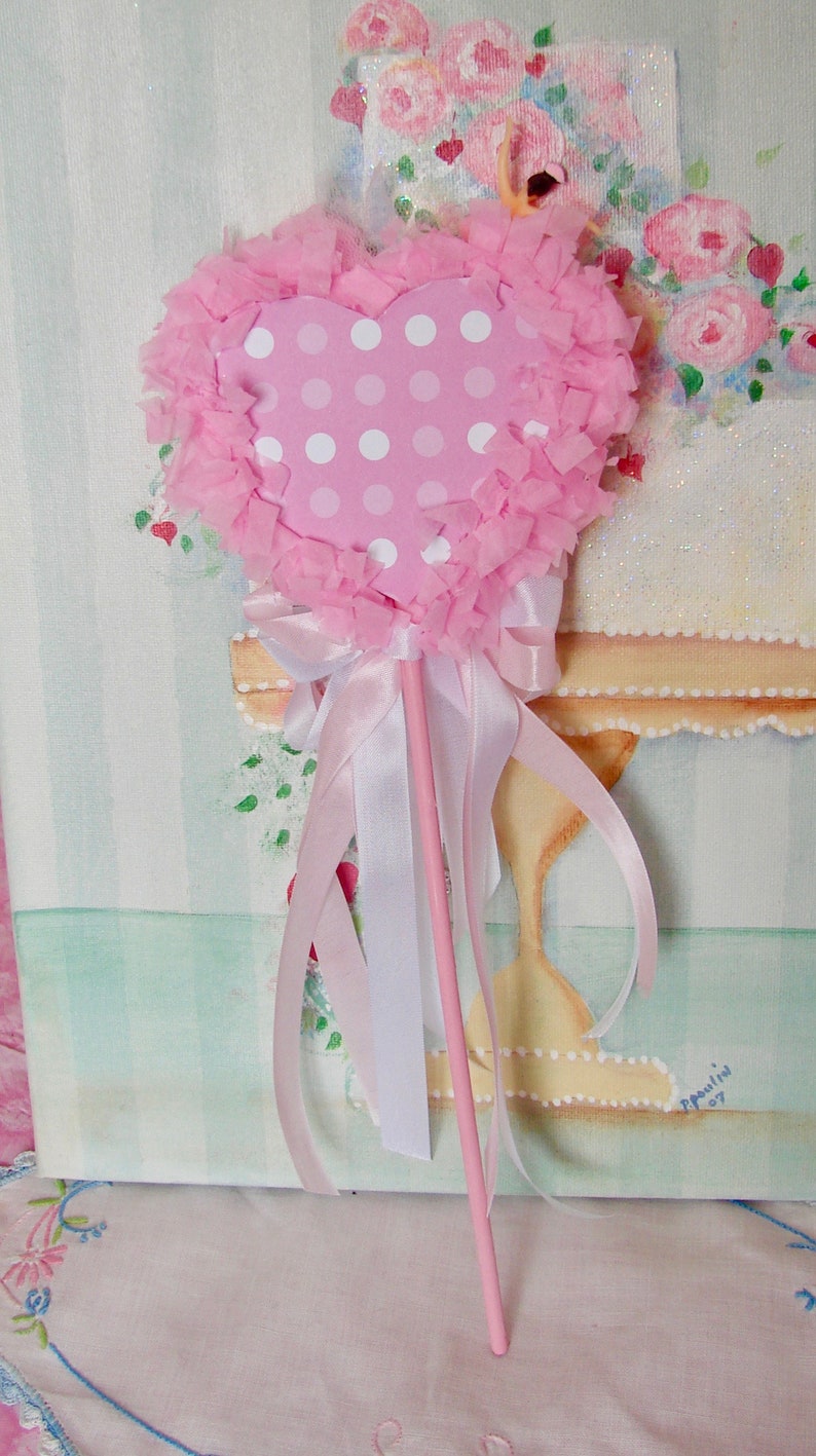 Pink Kitty Magic Wand Birthday Party Wand Little Girl Wand - Etsy