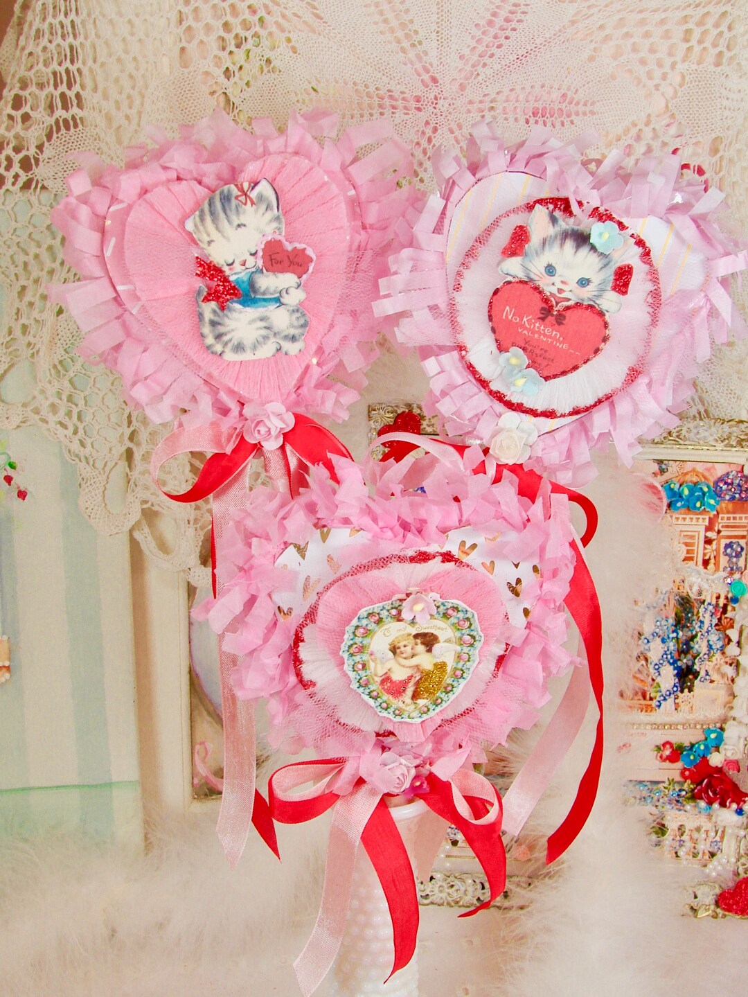 Magical Heart Shape Valentine Fairy Wands - Etsy