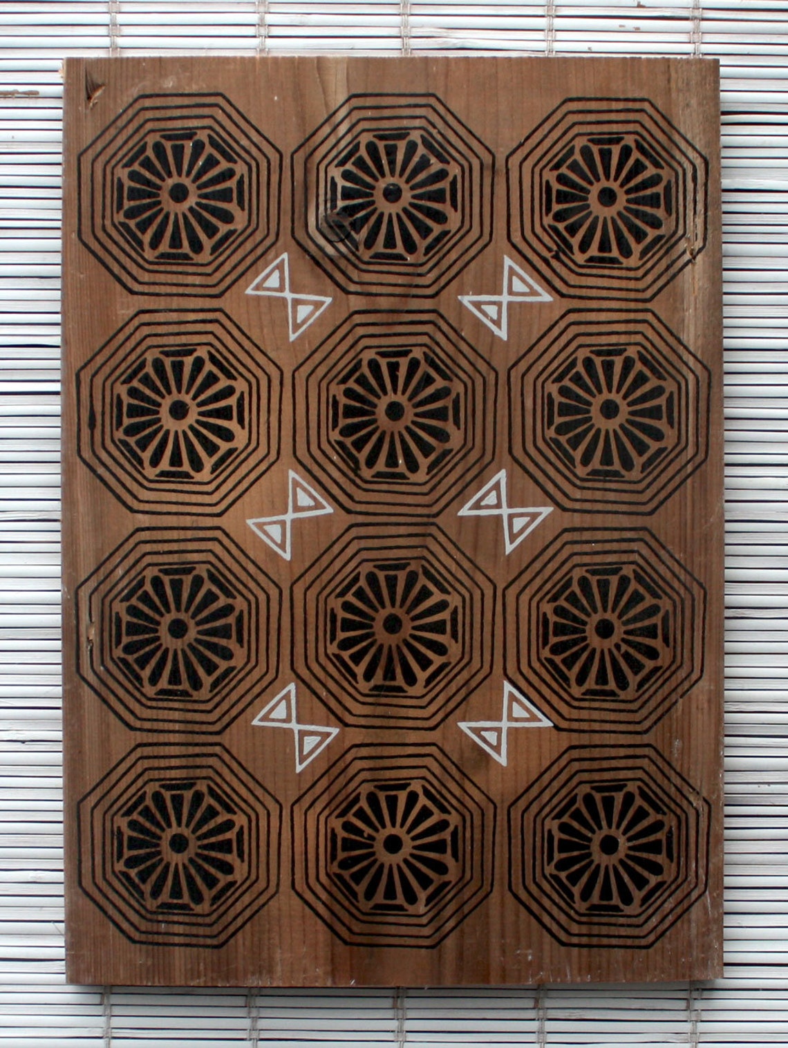 Octagon Wall Hanging on Reclaimed Barn Wood - Etsy