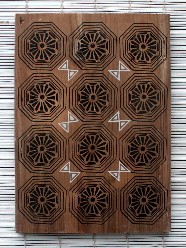Octagon Wall Hanging on Reclaimed Barn Wood - Etsy