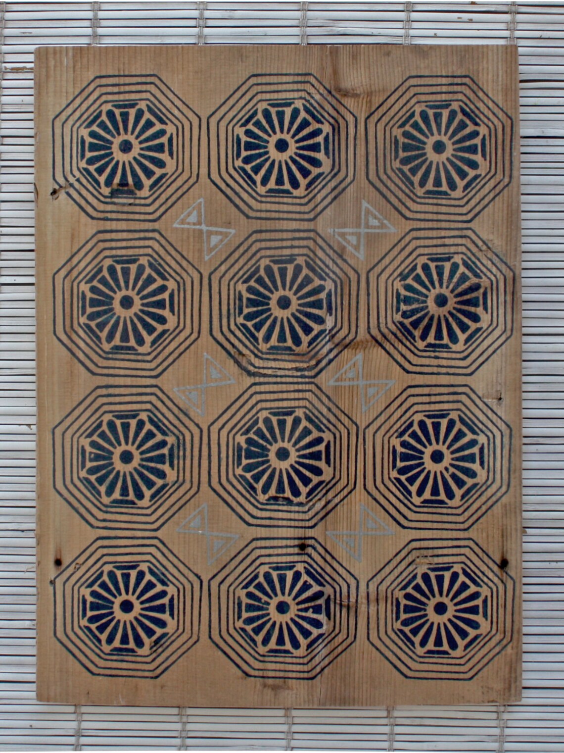 Octagon Wall Hanging on Reclaimed Barn Wood - Etsy