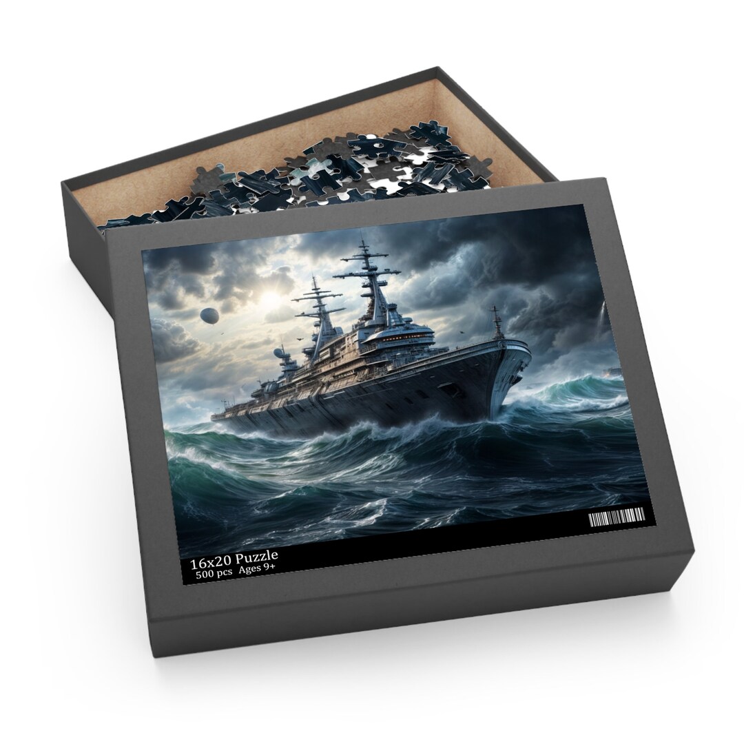 Warship Puzzle (120, 252, 500-piece)puzzle,puzzle for Adult,puzzle Gift ...