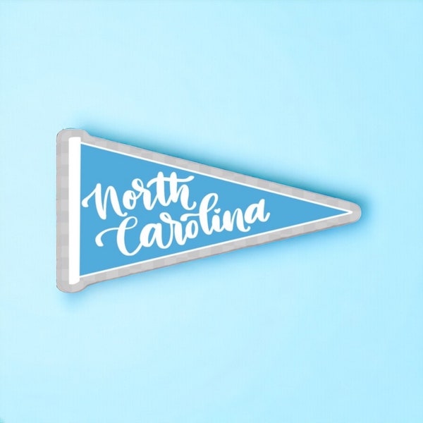 North Carolina Sticker - Etsy
