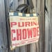 Purina Poultry Chicken Chowder Feed Sack - Americana Vintage Seed Sack ...