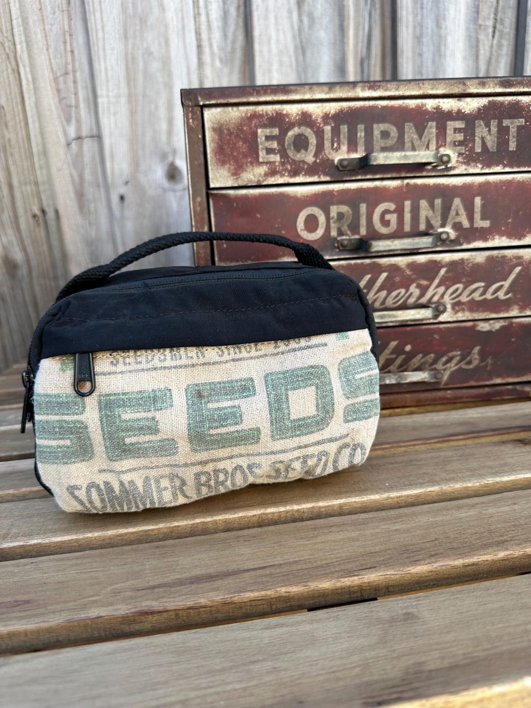 Tiger Seeds Illinois Vintage Seed Sack Crossbody Fanny Pack Selina ...