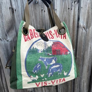 Babers Vis-vita Hog Livestock Poultry Feed Original Vintage Seed Sack ...