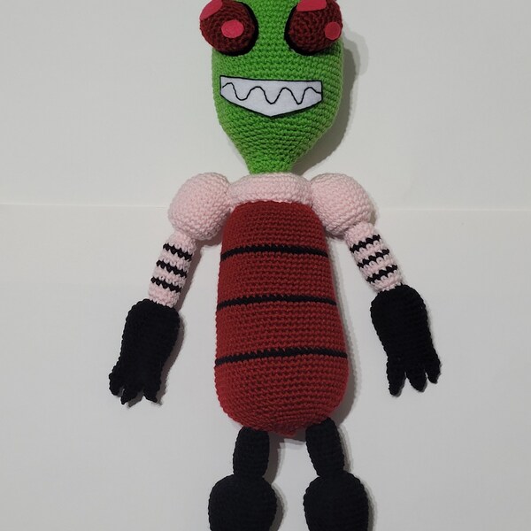 Crochet Invader Zim Pattern - Etsy