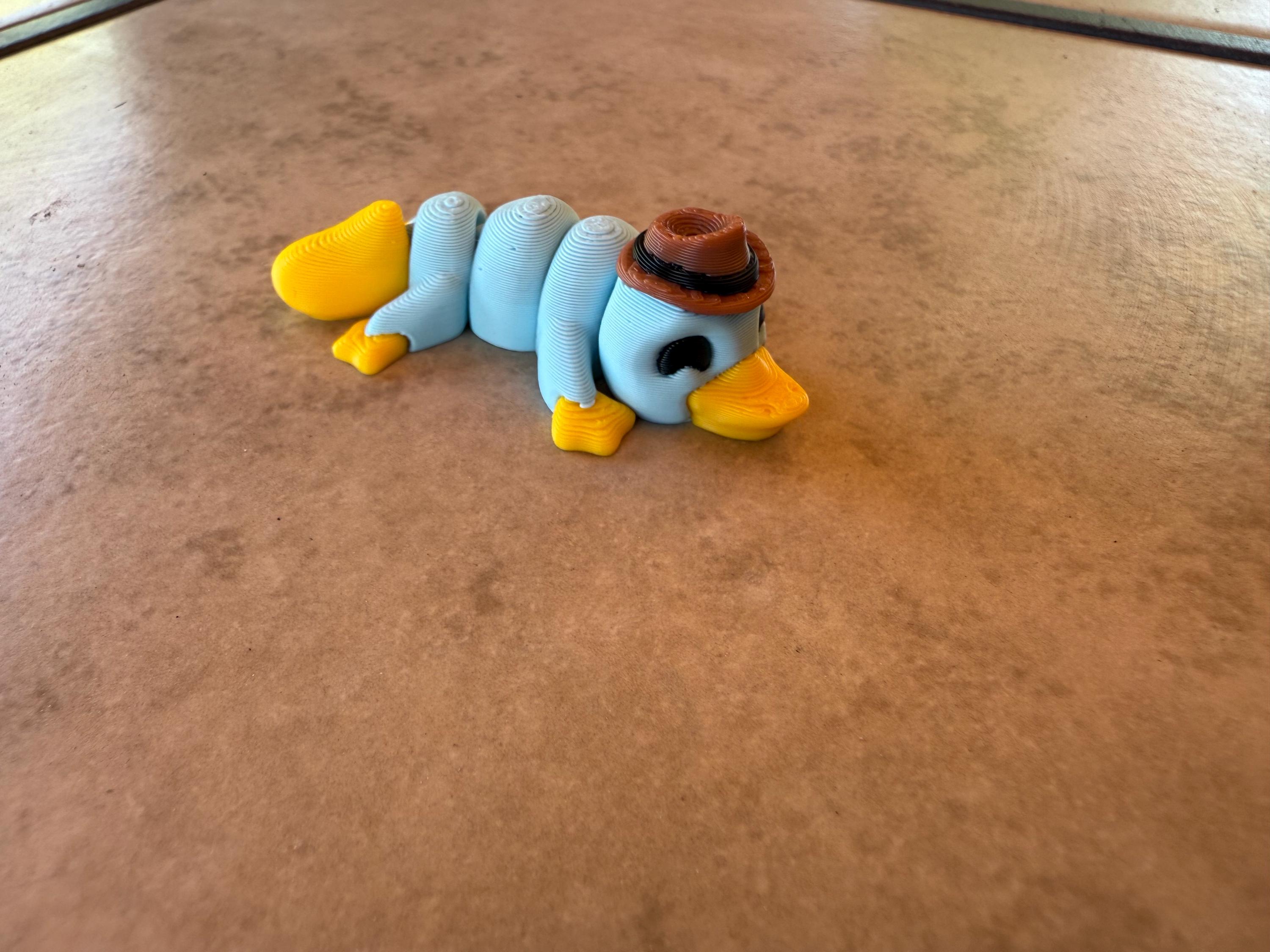 Cute Mini Perry the Platypus Articulated - Etsy