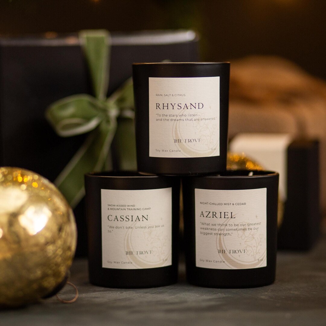 The Bat Boys Candle Set – ACOTAR – Sarah J. Maas Licensed – Night Court ...