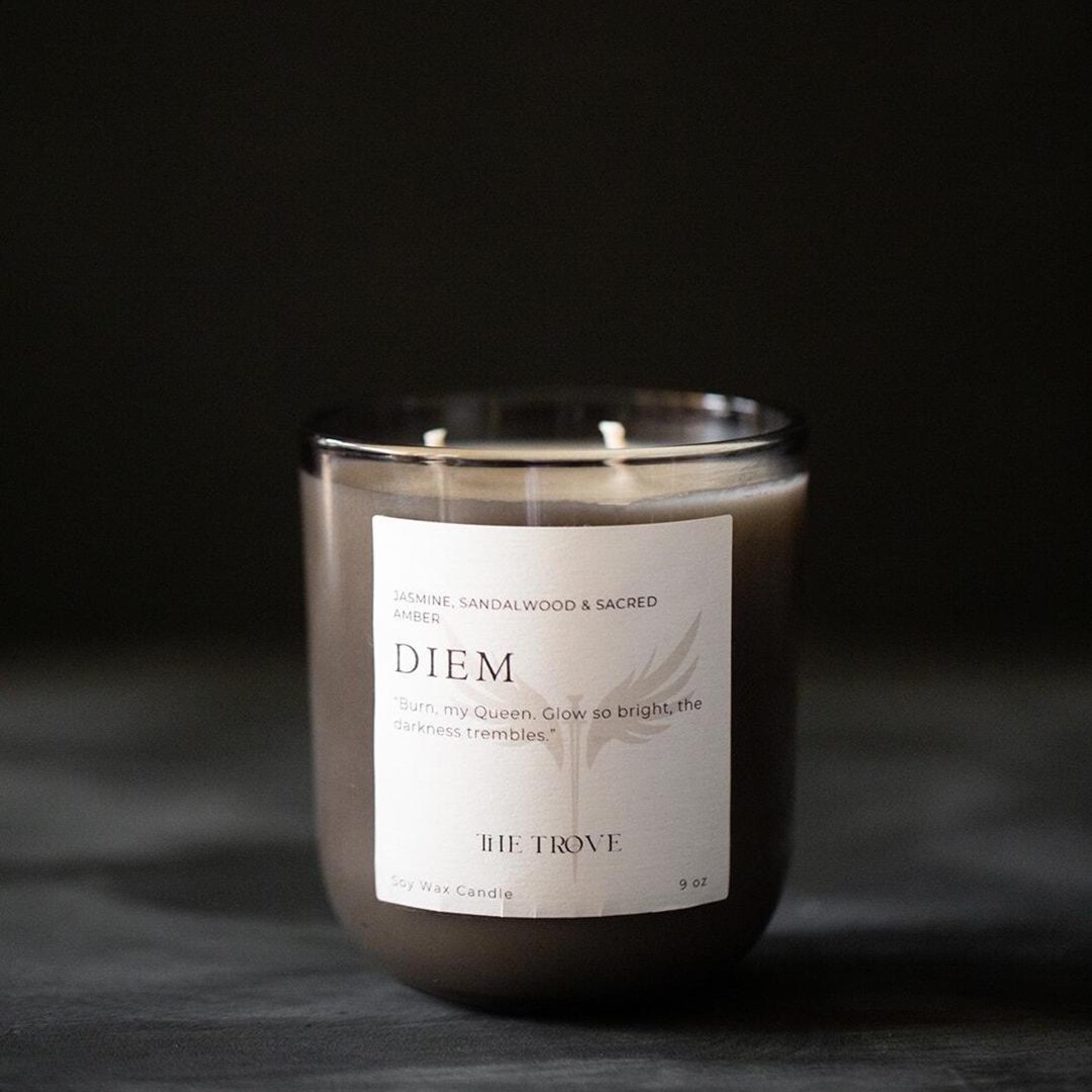Diem Bellator 8oz Candle | OFFICIALLY LICENSED | Penn Cole | Bookish ...