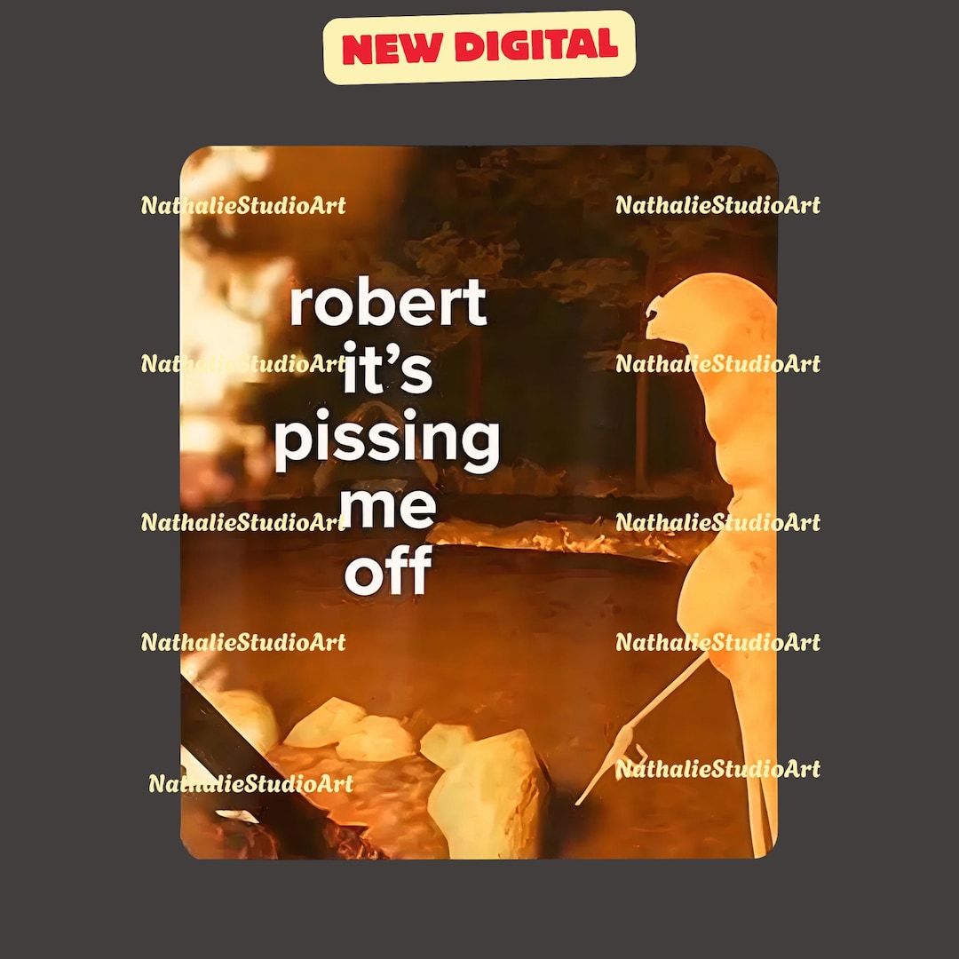 Robert It's Pissing Me off Marcus the Worm Digital Svg, Funny Marcus ...
