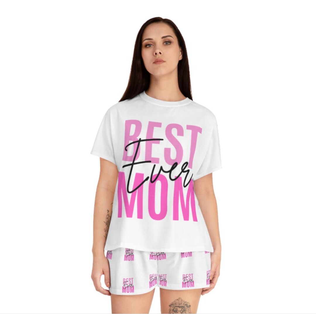Best Ever Mom Pajama Set - Cozy Women's Sleepwear, Mother's Day Gift ...