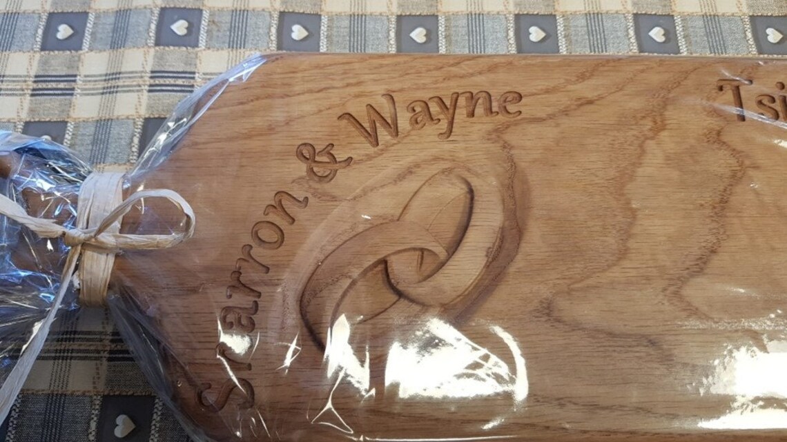 Cheese Board - Solid Oak - Etsy