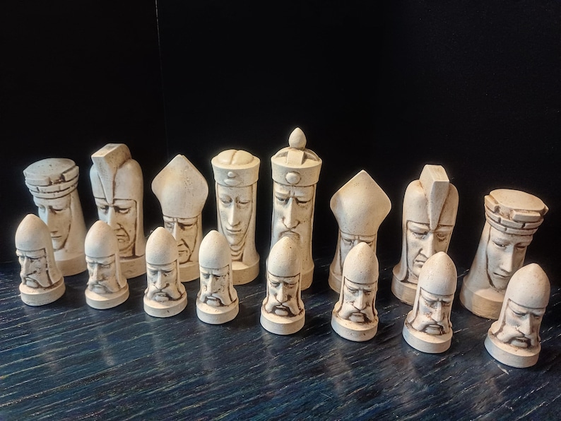 Stylish Chess Pieces - Etsy