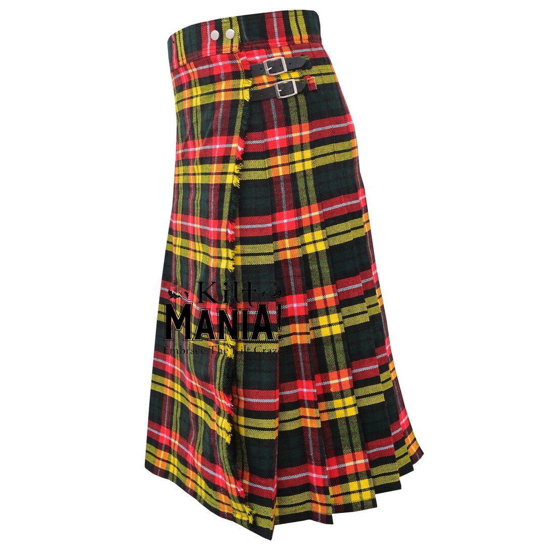 Scottish Tartan Maxi Kilted Skirt - Premium Ladies Skirt - Women's ...