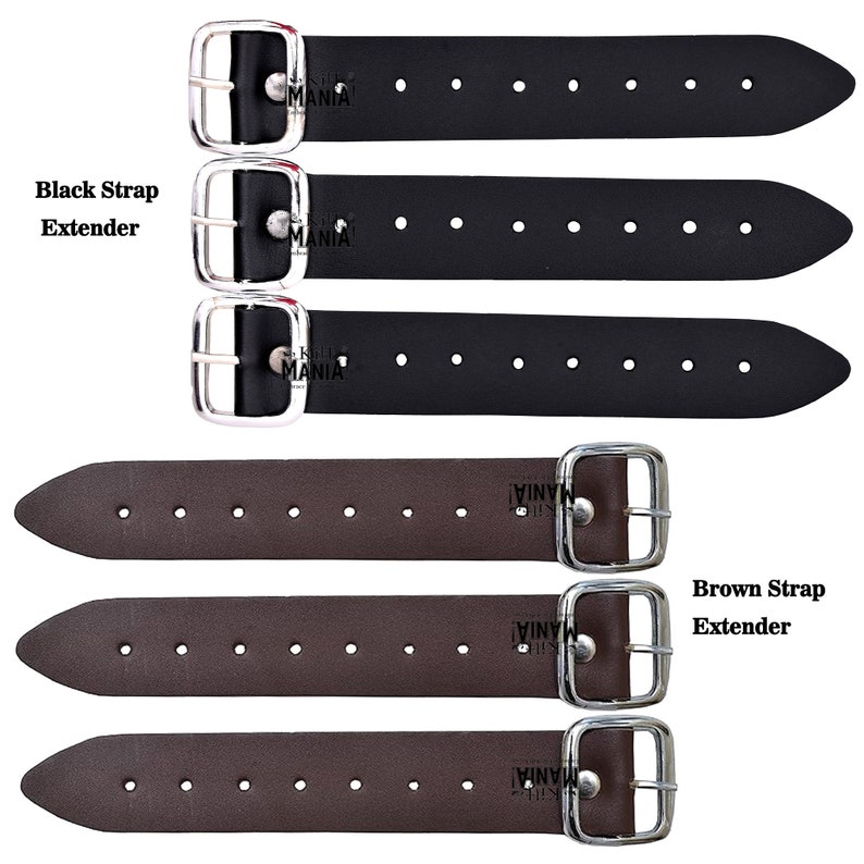 Kilt Strap Extender Premium Leather Strap - 1.25 Inch Wide - Highland ...