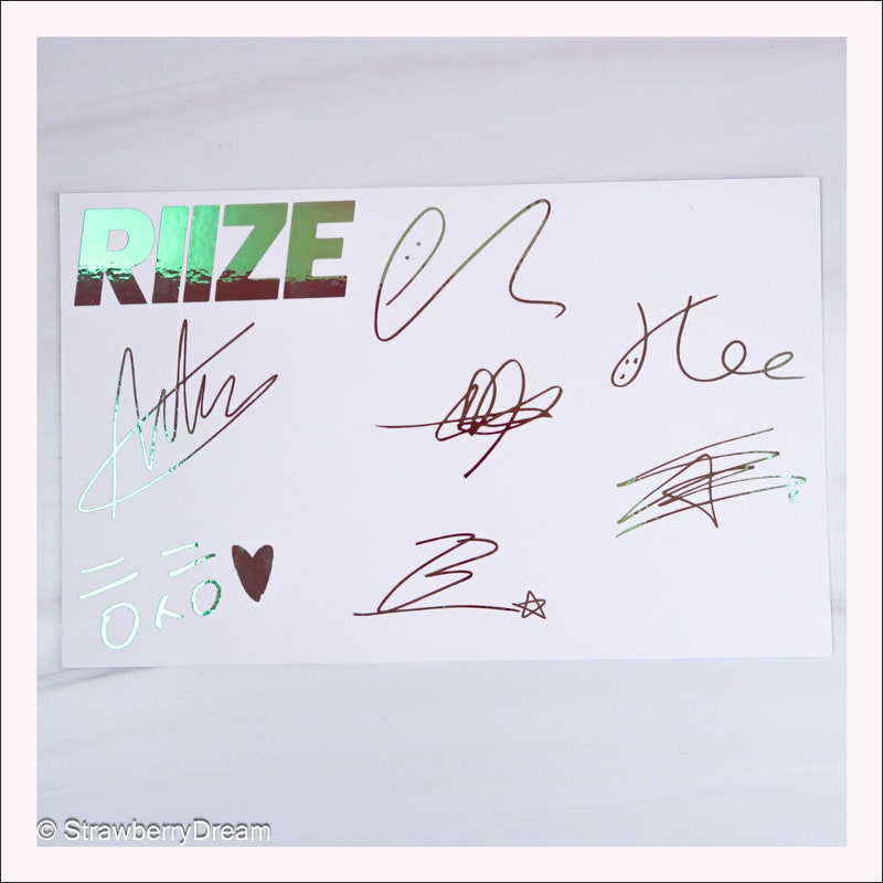 Ateez Signature - Etsy