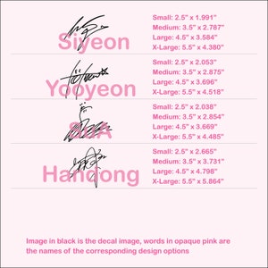 Dreamcatcher Decals | Logo and Signature | Vinyl Sticker | Jiu | Sua ...