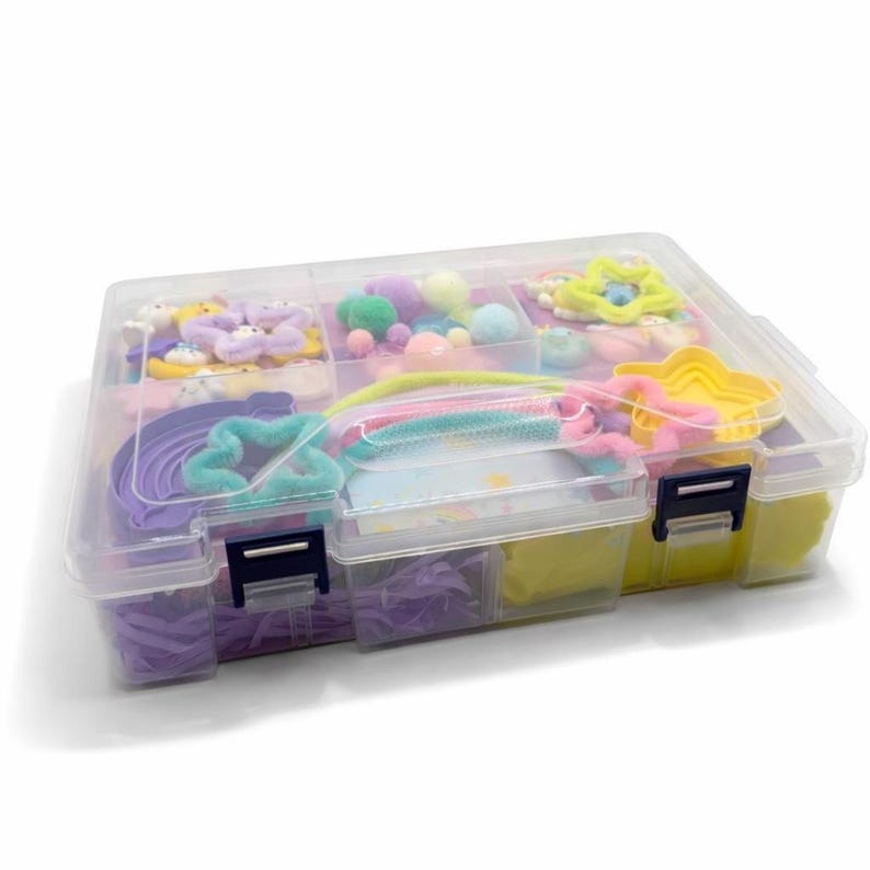 Pastel Playdough Kit "rainbow Bunny Dreamscape" – Bunny, Stars & Dreamy ...