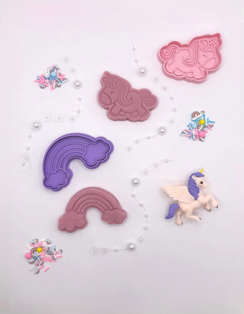 Pastel Unicorn Playdough Sensory Kit – Unicorn Gifts for Girls Birthday ...