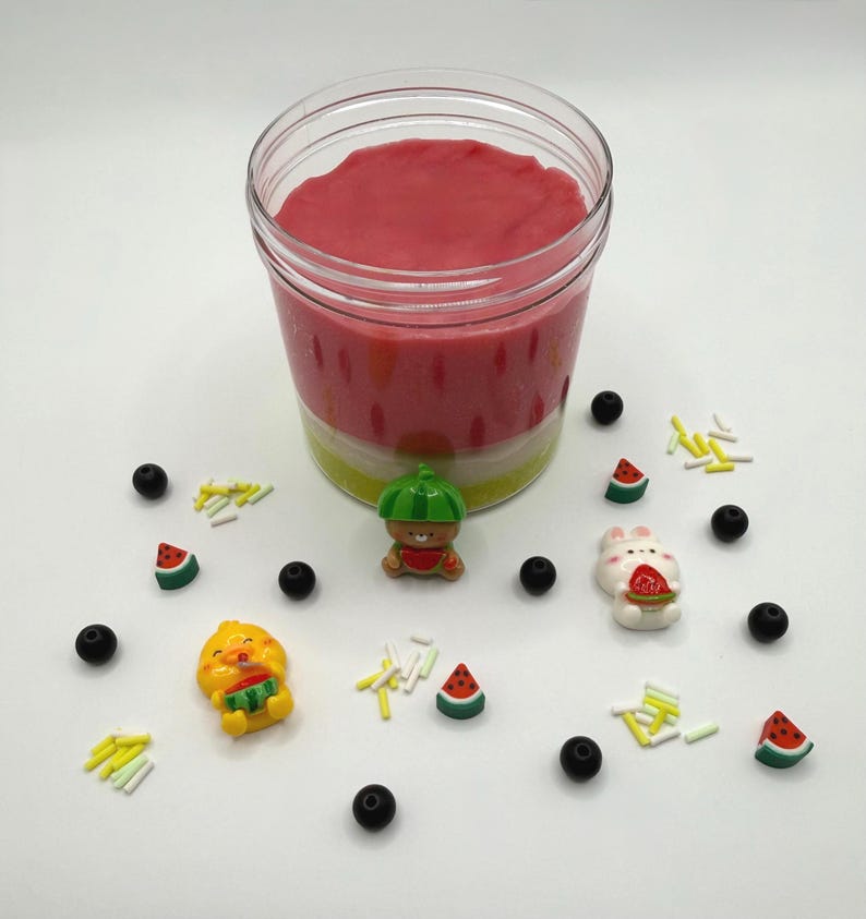Watermelon Playdough Party Favor - Summer Birthday Goodie Bag Filler ...