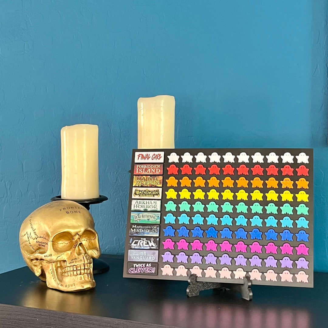 Defect 10x10 Ghost Challenge Board / Score Tracker / Magnetic Ghost ...