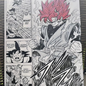 Dragon Ball Super Goku Black Panel Textured Wall Art, 8x10 Inches, 3D ...