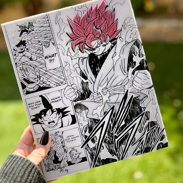 Dragon Ball Manga Panel - Etsy