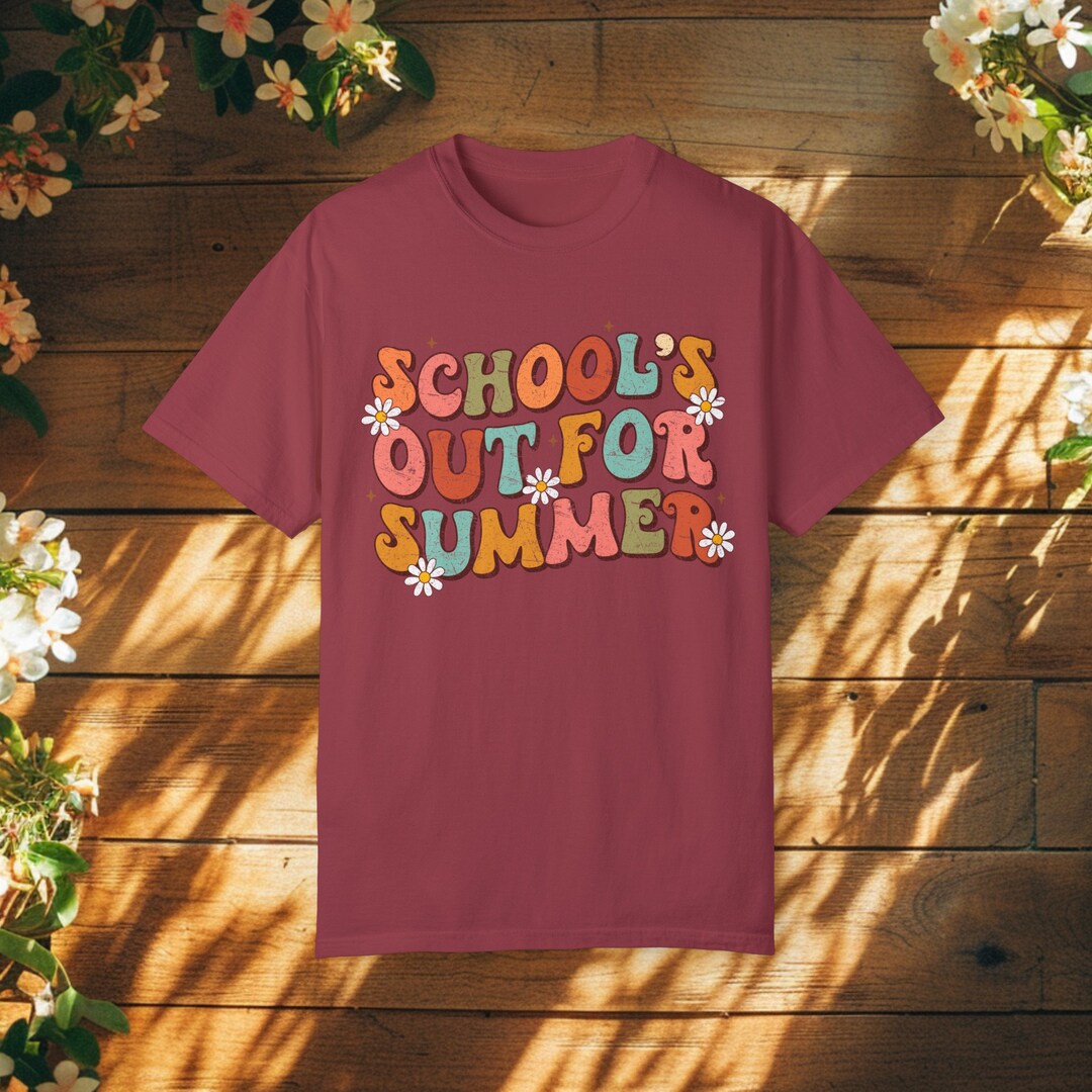Schools Out for Summer Shirt, Happy Last Day of School Shirt, Summer ...