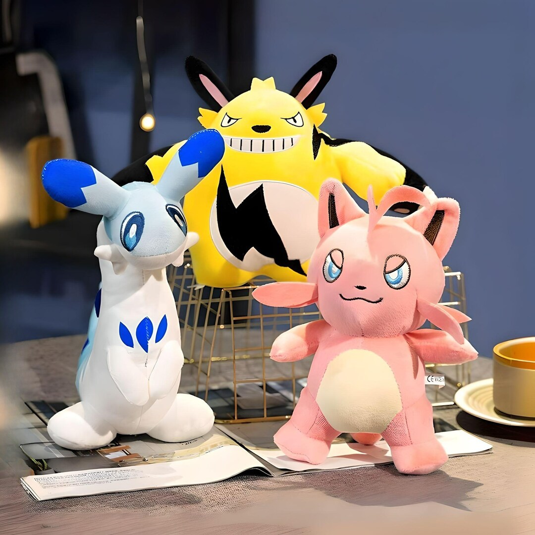 Palworld Plush Toy, Pikachu Toy, Grizzbolt Toy, Plush Doll, Plush Toy ...