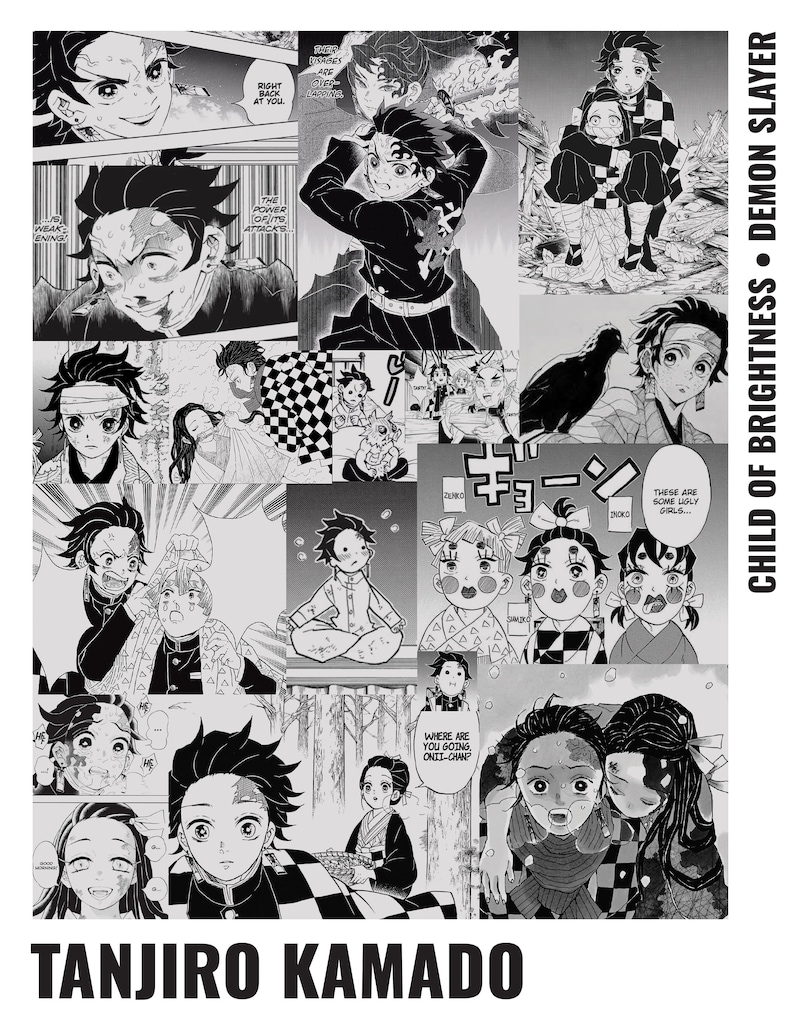 Tanjiro Kamado Demon Slayer Digital Download Print Poster - Etsy Australia