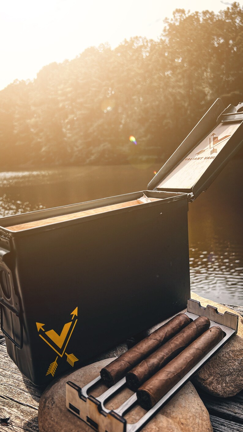 The Vault - Mil-grade Cigar Humidor | Air & Water Tight | Handcrafted ...