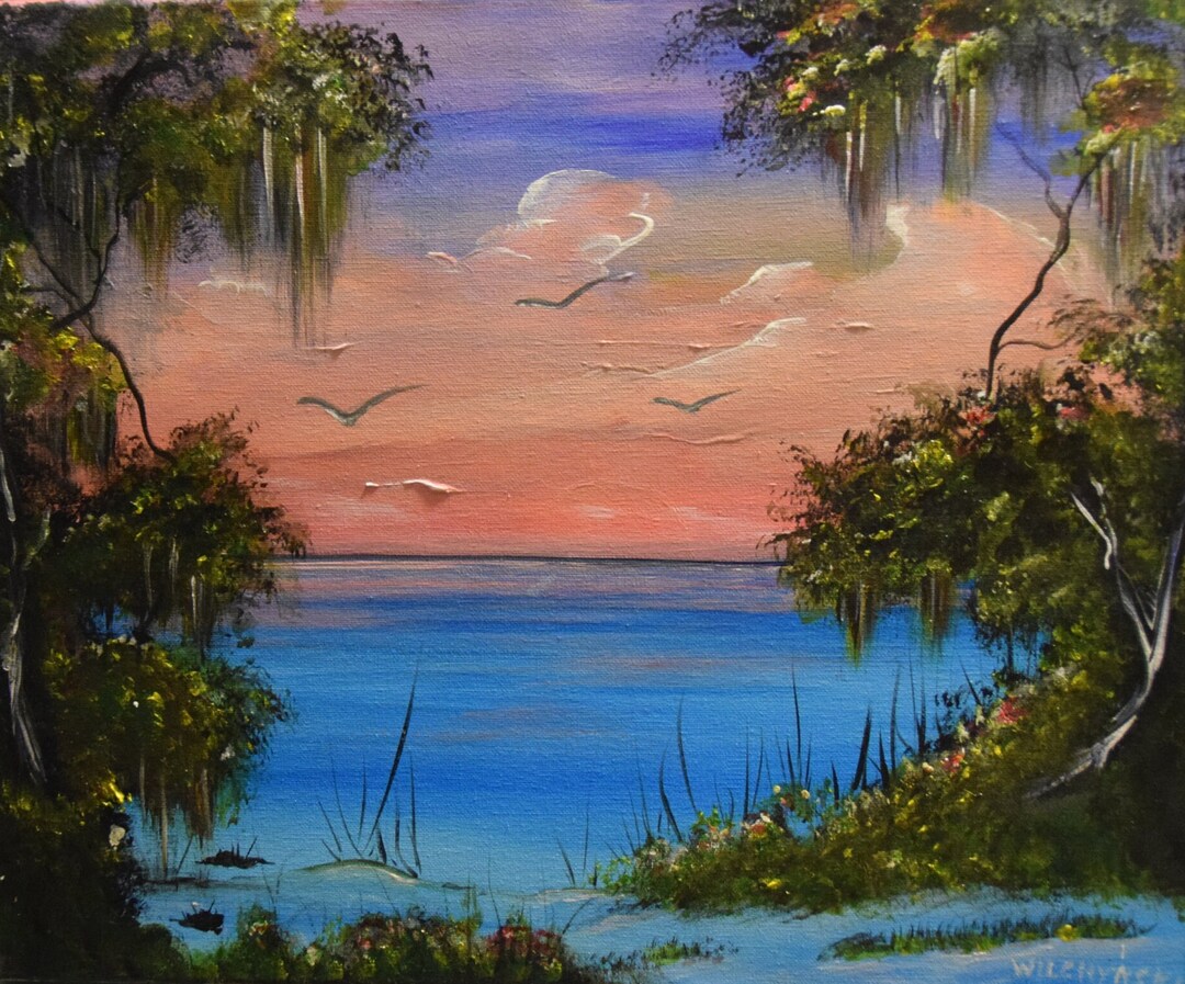 Highwaymen Style Original Painting - Etsy