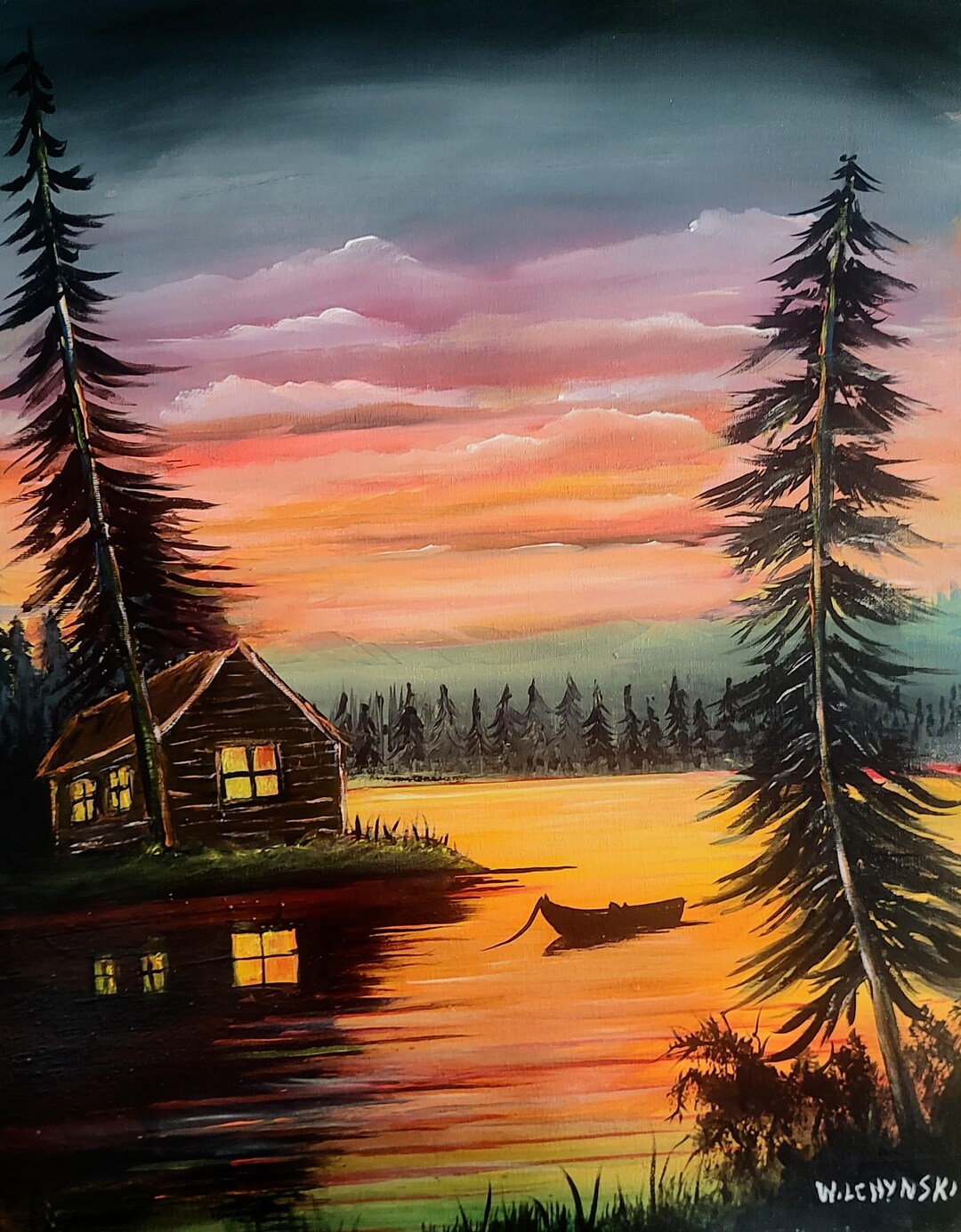 Highwaymen Style Original Painting - Etsy